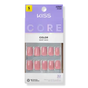 Kiss Core Color Short Squoval Press On Nails Felicity