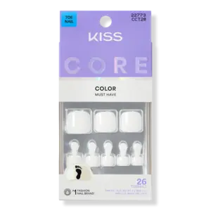 Kiss Core Color Press On Toenails - Toe-tally Yours