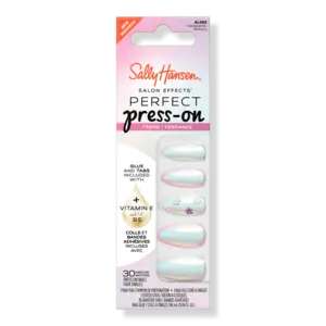 SALLY HANSEN Salon Effects Perfect Press-on Pink Nails - Holographic Memory