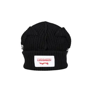 CHARLES JEFFREY Chunky Ears Beanie - Black