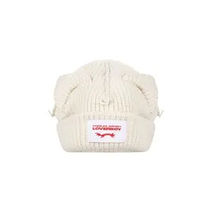 CHARLES JEFFREY Supersized Chunky Ears Beanie - Tan