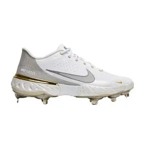 Nike Alpha Huarache Elite 3 Low Baseball Cleats - White