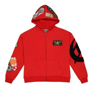 GODSPEED Squadron Hoodie - Red