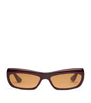 PORT TANGER Acetate Isa Sunglasses - Brown