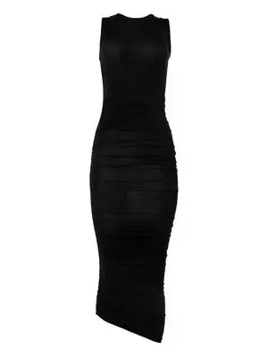 Wolford Sheer Drape Dress - Black