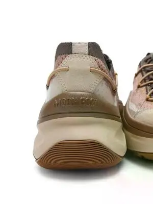 Moon Boot Lace-up Knitted Sneakers