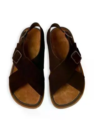 Camper Lluc Slingback Sandals - Brown