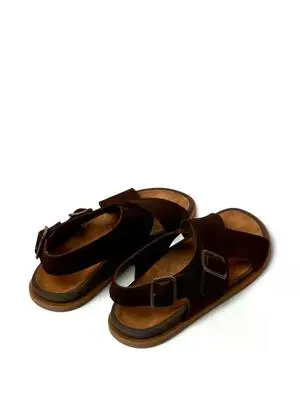 Camper Lluc Slingback Sandals - Brown