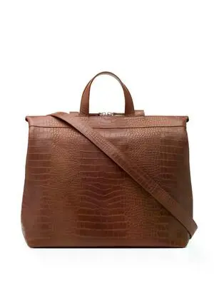 Marsèll Borso Croc-embossed Tote Bag