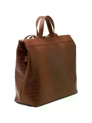 Marsèll Borso Croc-embossed Tote Bag