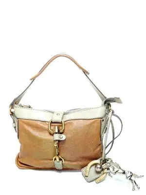 Chloé Horse Charm Shoulder Bag - Brown