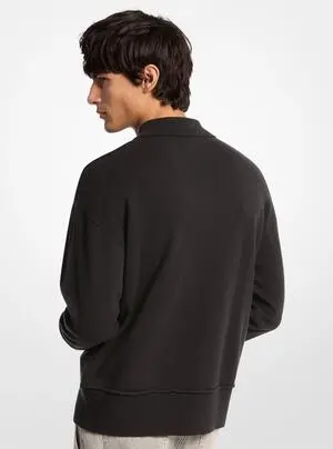 Michael Kors Merino Wool Polo Sweater