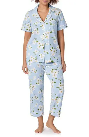 BEDHEAD PAJAMAS Stretch Cotton Jersey Pajamas - Magnolia Breeze