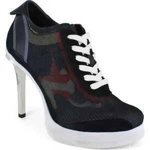 ZIGI Platform Sneaker Pumps - Black Multi