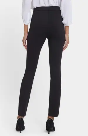 NYDJ Zelda Split Hem Slim Straight Leg Pants