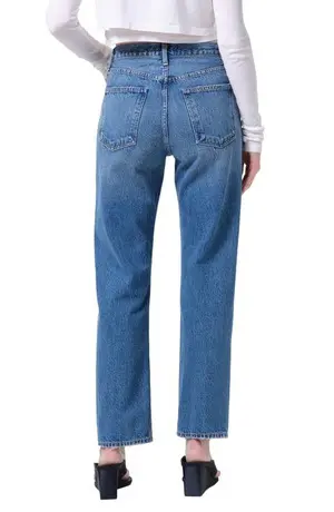 AGOLDE 90s Pinch High Waist Straight Leg Jeans - Circulate Ind