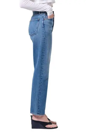AGOLDE 90s Pinch High Waist Straight Leg Jeans - Circulate Ind