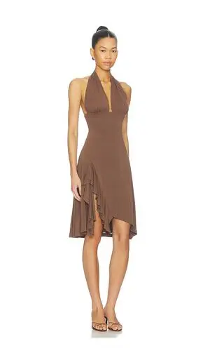 With Jéan Kesha Dress - Brown