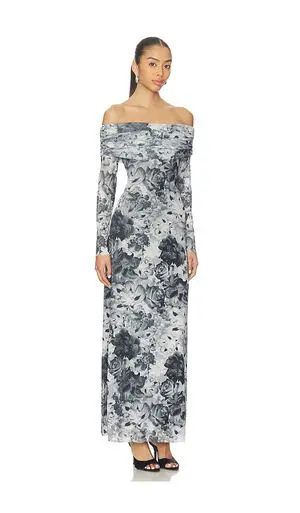 Steve Madden Ashby Off-shoulder Maxi Dress