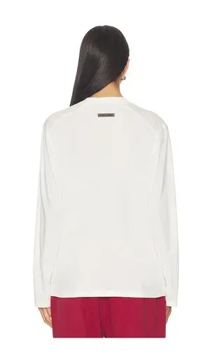 Fear Of God Classic Fit Long Sleeve Tee - Ivory