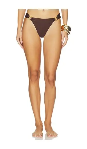 SHANI SHEMER Juliette Bikini Bottom - Espresso