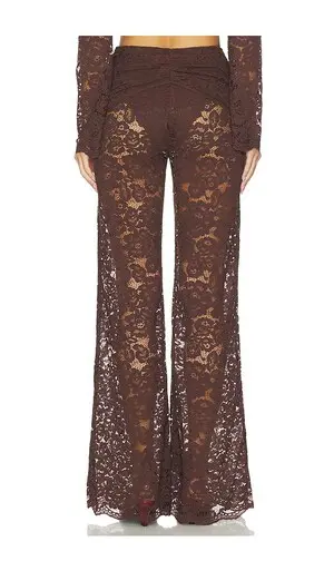 SHANI SHEMER Madison Straight Pants - Espresso