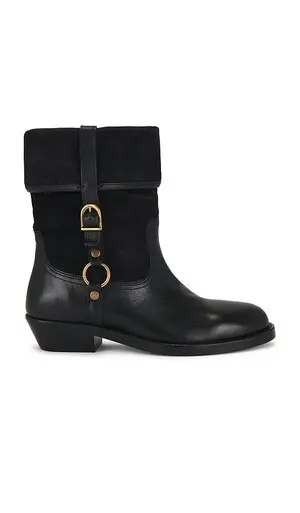 Women's Faded Black Boots