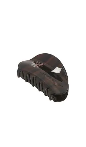 CASA CLARA Kaia Hair Claw Clip - Deep Brown Shell