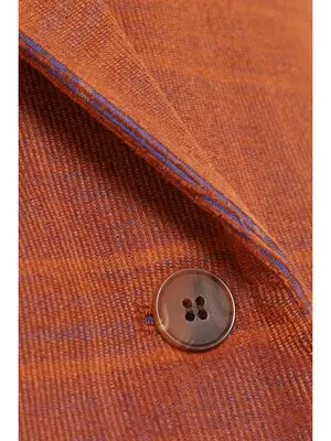 Alexander McQueen Biosis Double-breasted Checked Corduroy Blazer