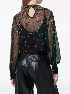 Farm Rio Beaded Blouse