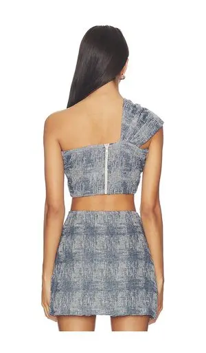 JBQ Eden One Shoulder Cropped Top