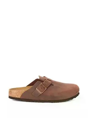 BIRKENSTOCK Buckle-strap Mules - Brown
