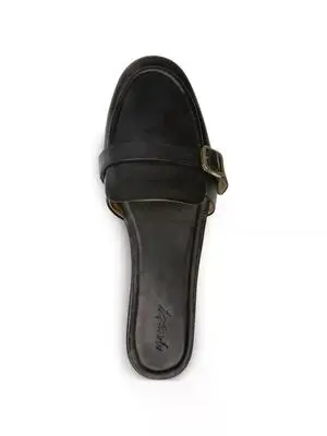 Marsèll Buckled Flat Mules