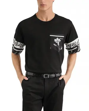 Dolce & Gabbana Floral Pocket T-shirt