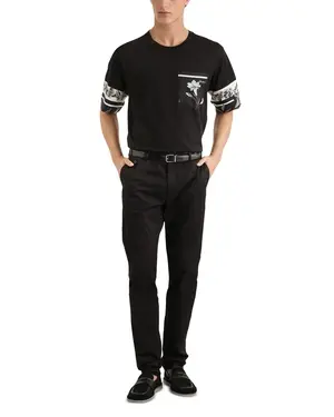 Dolce & Gabbana Floral Pocket T-shirt