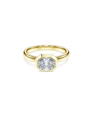 SWAROVSKI Octagon Lab Grown Diamond Ring - Gold