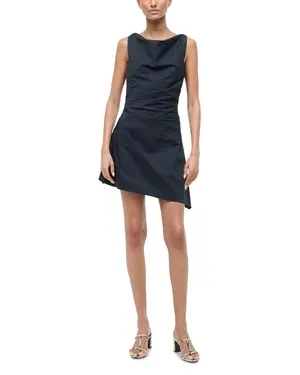 Staud Callie Mini Dress - Black