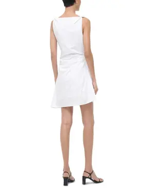 Staud Callie Mini Dress - White