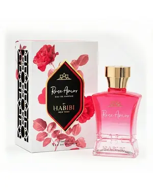 HABIBI NY Rose Amor Eau De Parfum 2.5 Oz