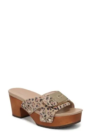 Dr. Scholl'S Platform Slide Sandal - Natural
