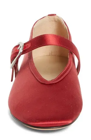 Le Monde Beryl Stella Mary Jane Flat - Tomato