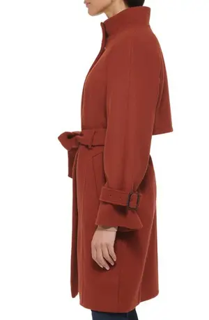 Cole Haan Melton Belted Coat