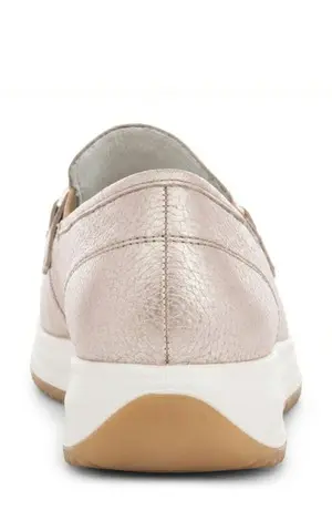 ARA Pebbled Leather Wedge Loafer