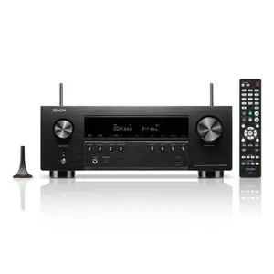 DENON Avr-s970h 7.2 Channel 8k Home Theater Receiver With Dolby Atmos/dtsx And Heos Built-in - Black