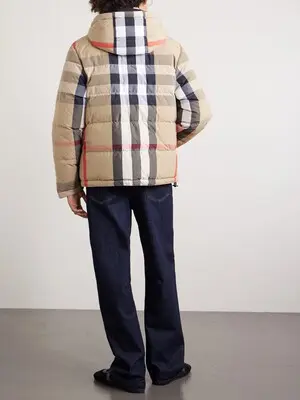Burberry Reversible Quilted Hooded Down Jacket