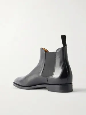 John Lobb Lawry Leather Chelsea Boots - Black