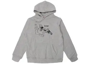 Supreme Hooded Sweatshirt - Heather Grey