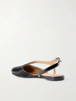 MAISON MARGIELA Tabi Split-toe Leather Slingback Flats
