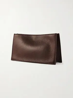 METIER Ease 28 Leather Clutch - Brown