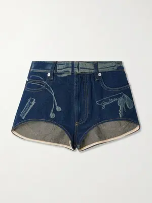 Jean Paul Gaultier Frill Shorts For Women